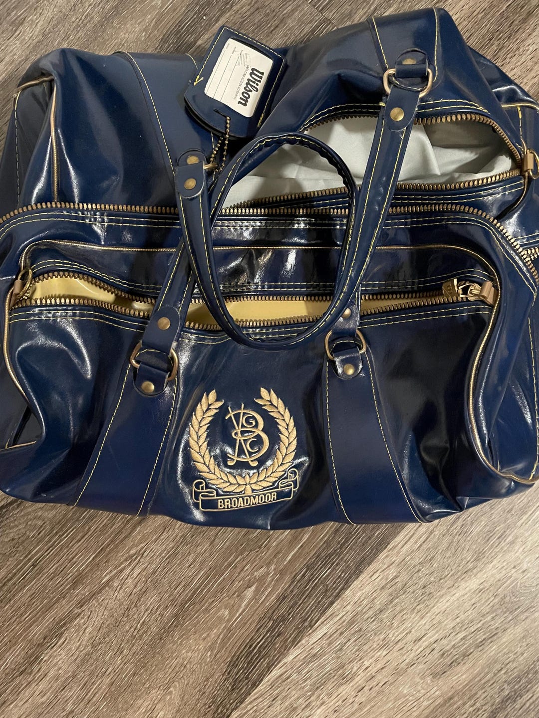 The Broadmoor Golf Club Seattle Sports Bag Vintage Wilson Sports Golf ...