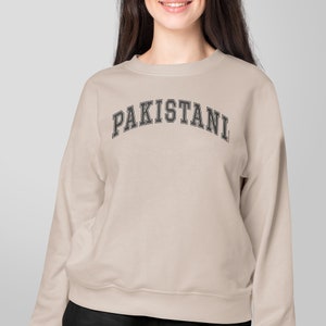 Pakistani Slogan College Style Sweatshirt - South Asian Sweater ...