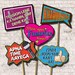 Bollywood Film Dialogue Photo Booth Props - Set of 10 - Bollywood Party ...