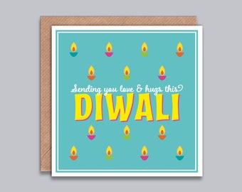 Personalised Diwali Card Festival of Light Card Happy Diwali - Etsy