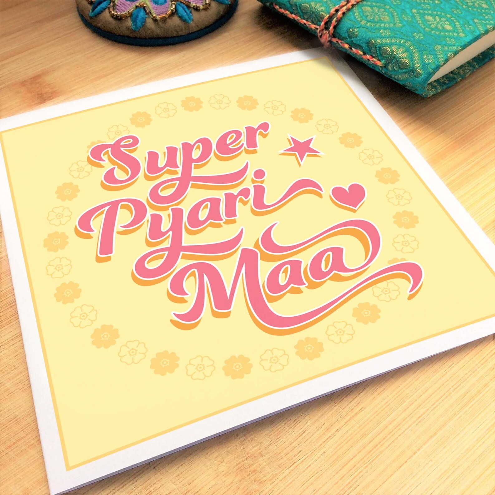 Super Pyari Maa / Ammi Card for Mum Mother's Day - Etsy Israel