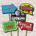 Bollywood Film Dialogue Photo Booth Props - Set of 10 - Bollywood Party ...