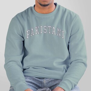 Pakistani Slogan College Style Sweatshirt - South Asian Sweater ...