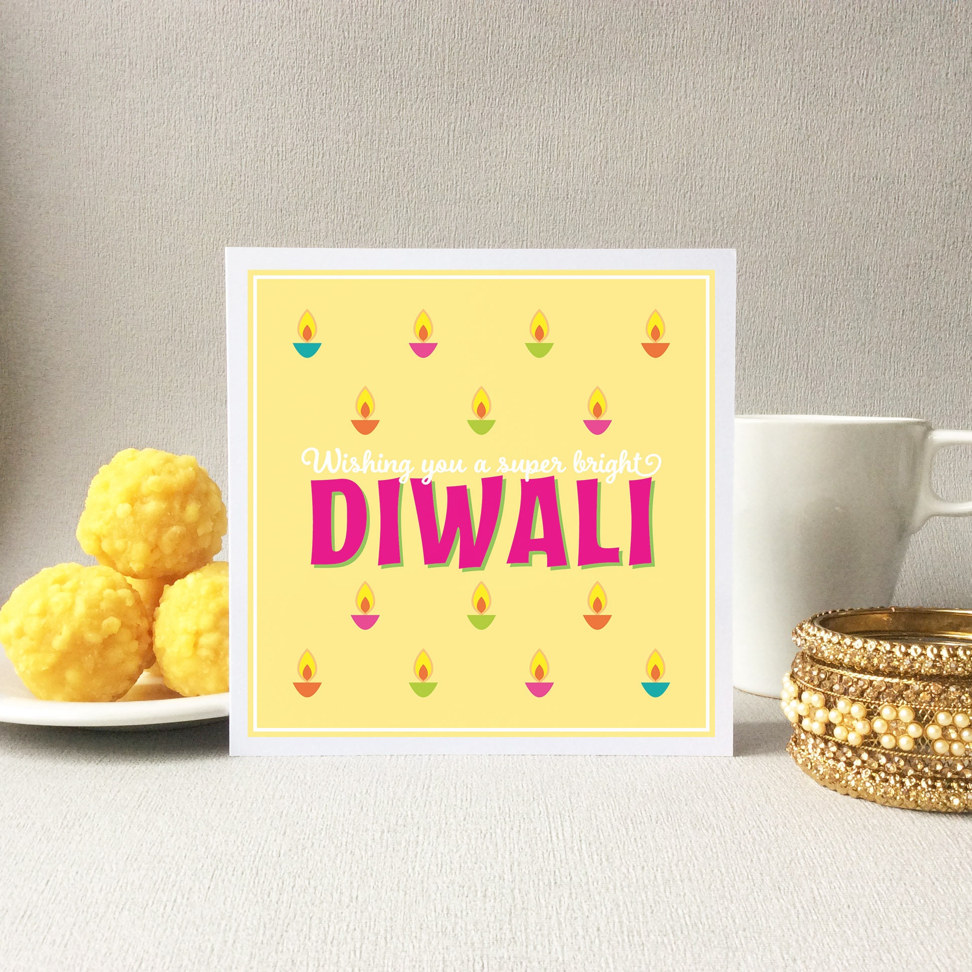 Super Bright Diwali Diwali Card Indian Celebrations Diwali - Etsy UK