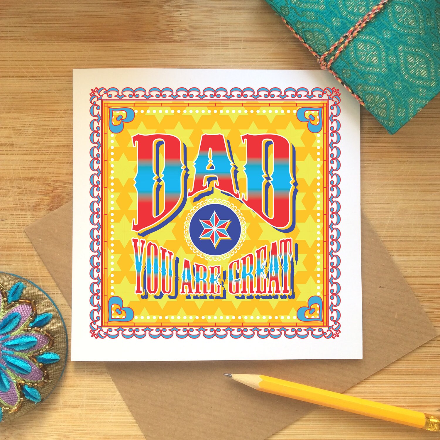 Father's Day Card Dad You are Great Thank You Best Dad | Etsy