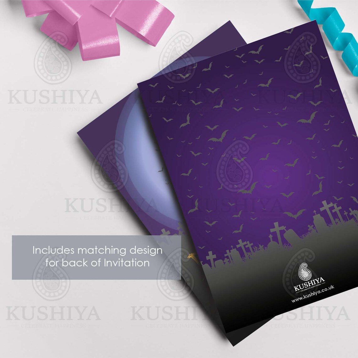 Diwal-o-ween Party Invitation - Diwali, Desi Halloween, South Asian ...