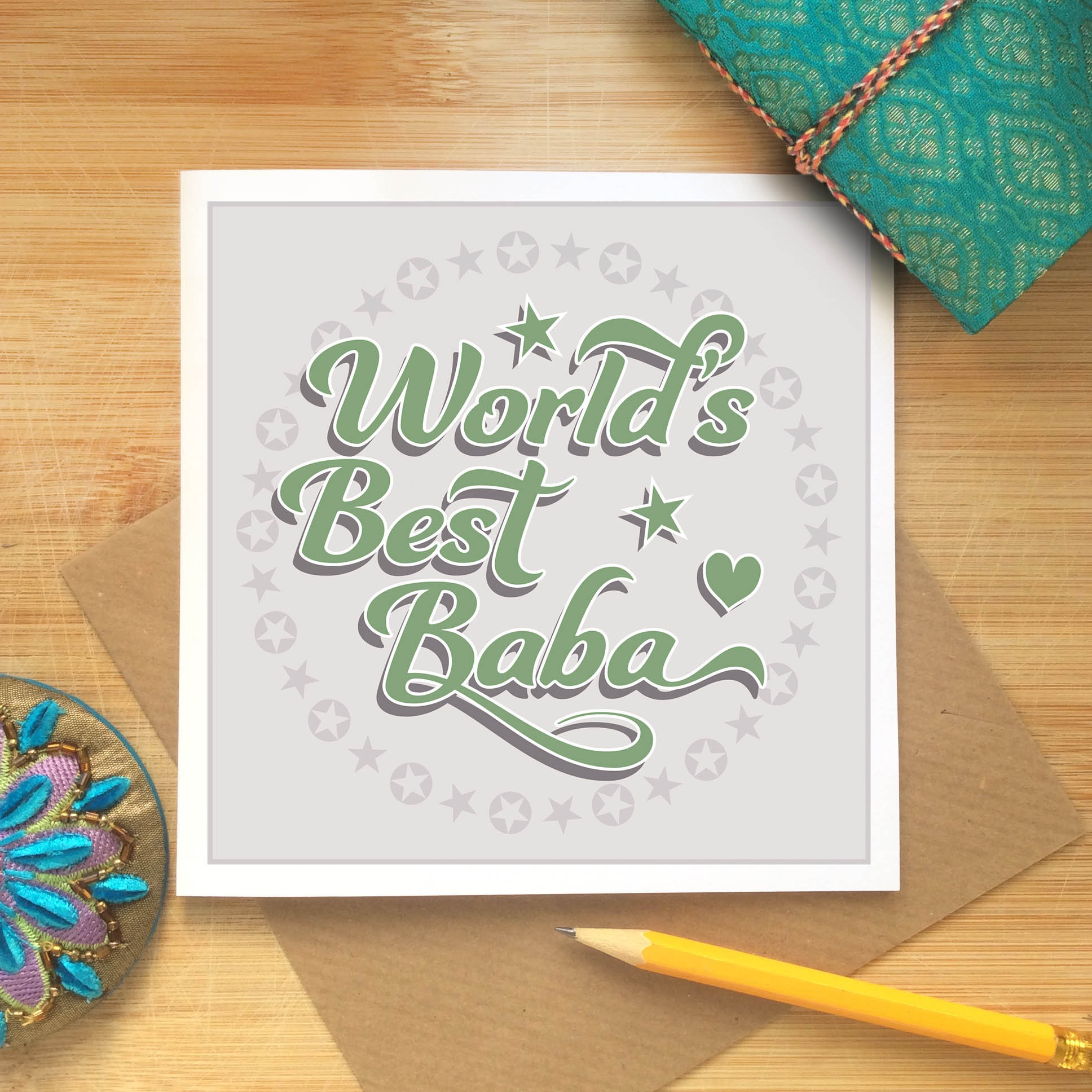 World's Best Dada / Baba / Nana Card for Grandad - Etsy