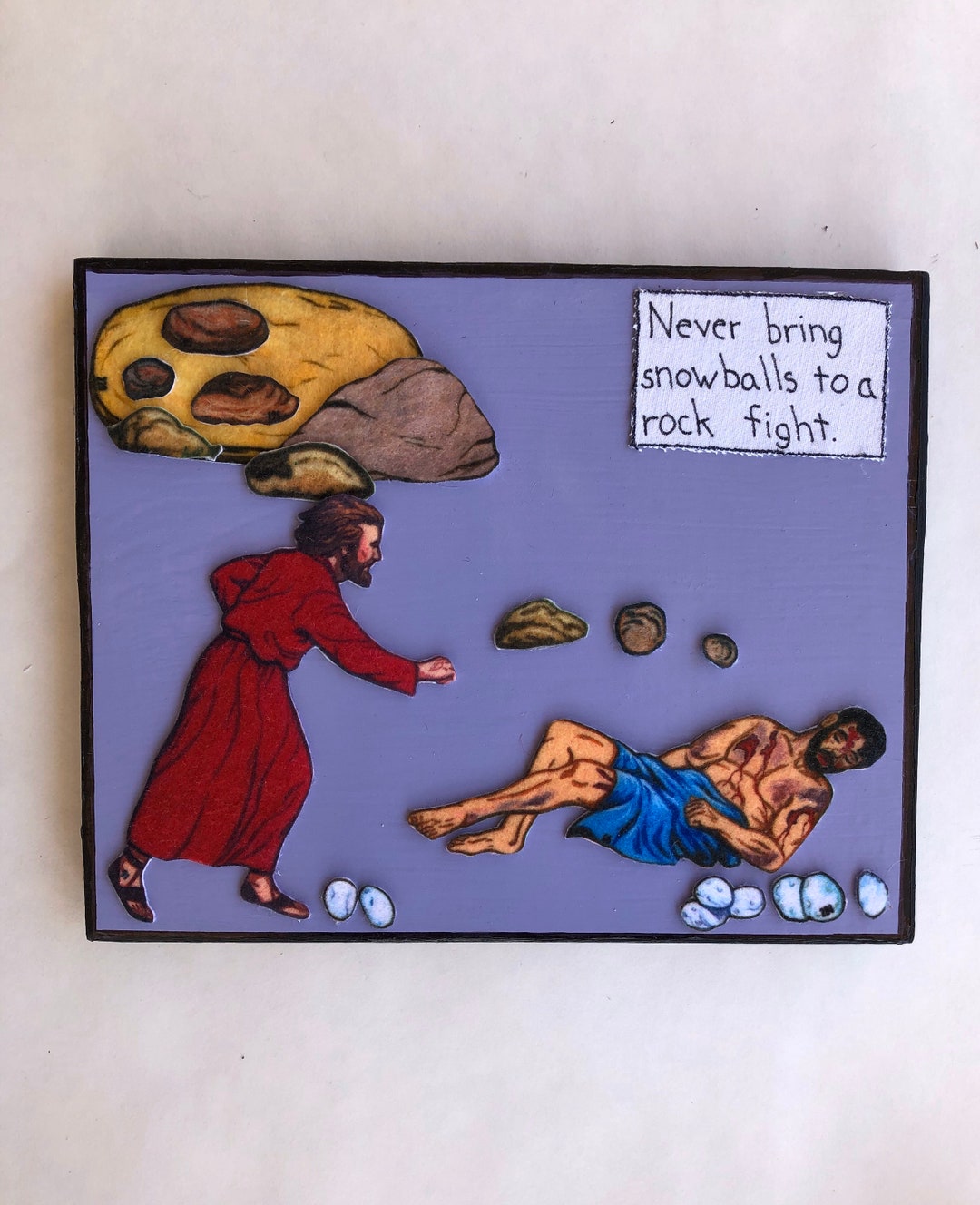 Rock Fight - Etsy