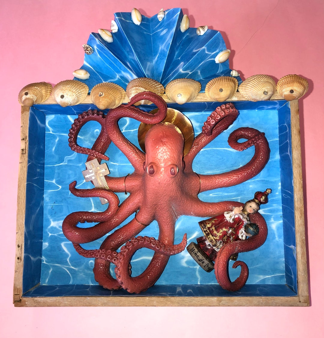 St. Octopus and the Baby Jesus Debate Full Immersion, Infant Baptism - Etsy