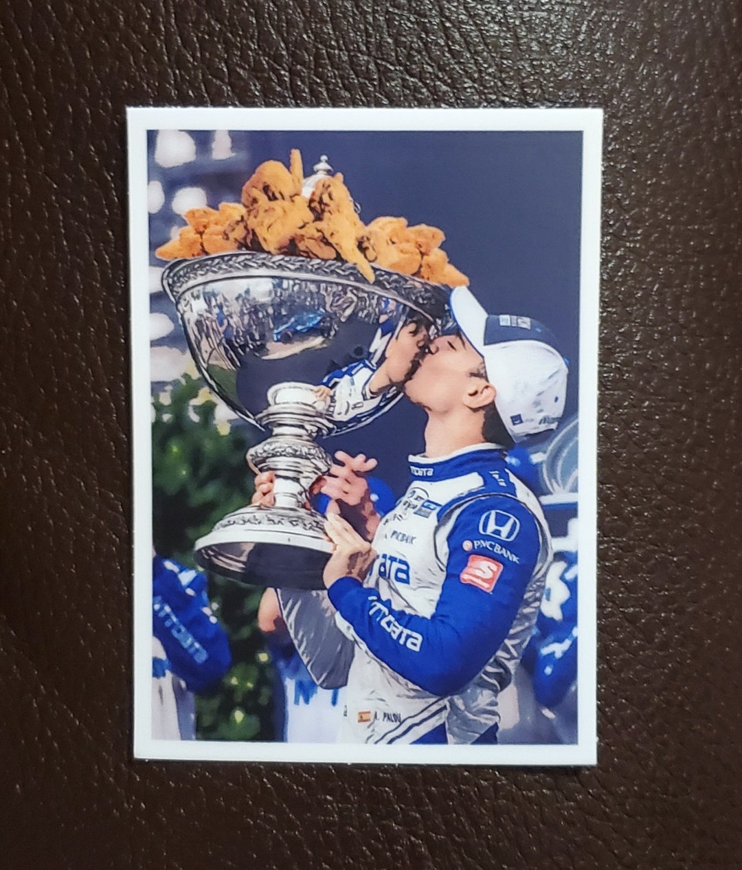 Alex Palou Indycar Champion Astor Cup Sticker 3" X 2.15" - Etsy