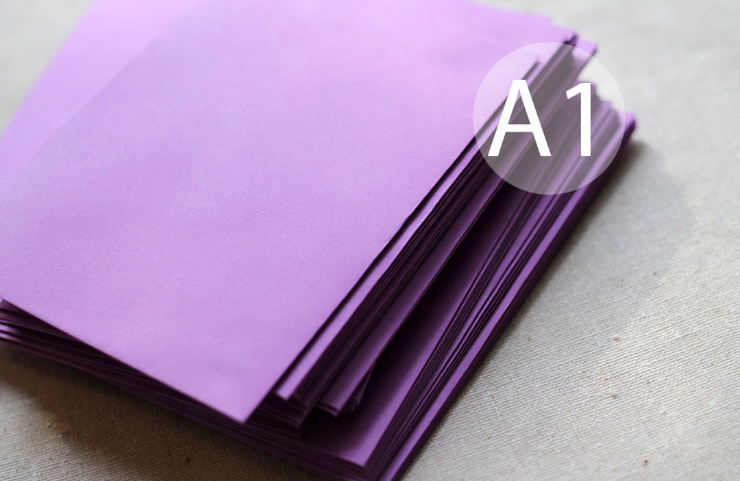 25 3x5 Purple Envelopes - A1 / 4-bar Purple RSVP Envelopes (true Size 3 ...