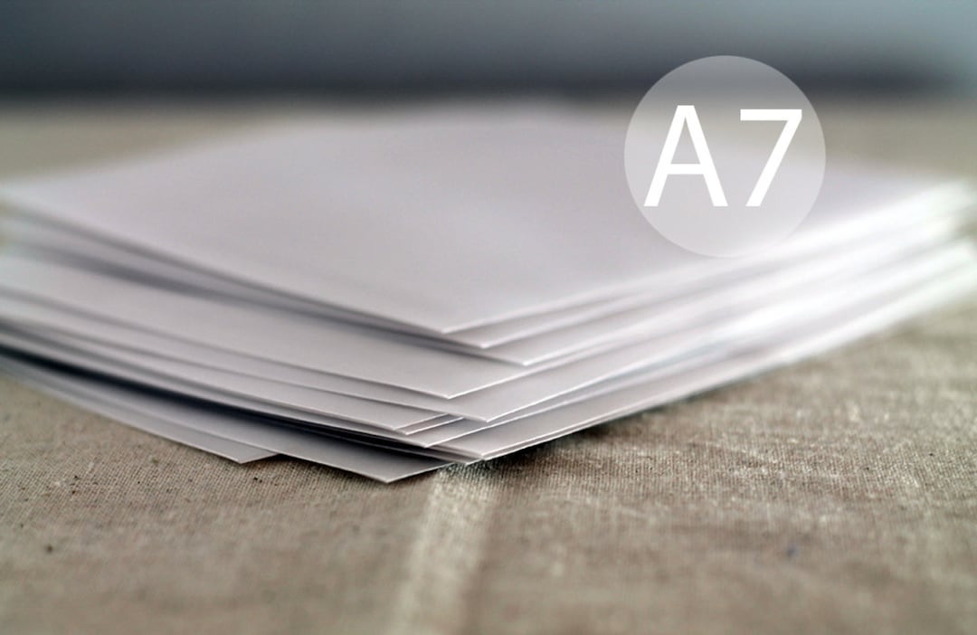 A7 5x7 Translucent Envelopes - A7 Vellum Envelopes - White - A7 Size (5 ...