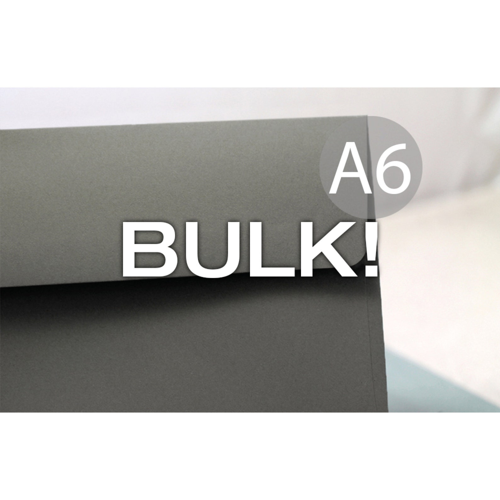 BULK 100 A6 Gray Envelopes 4x6 Gray Envelopes true Size 4 - Etsy