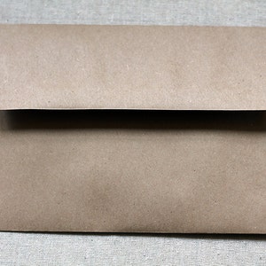 25 5x7 Kraft Brown Envelopes - A7 Kraft Envelopes 5x7 Inches (5 1/4" X ...
