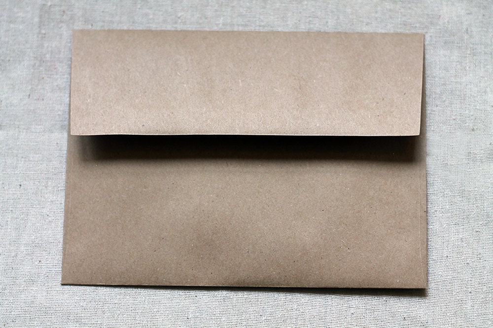 25 5x7 Kraft Brown Envelopes A7 Kraft Envelopes 5x7 Inches - Etsy UK