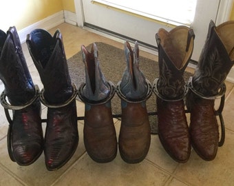 Western Boot Rack - Etsy
