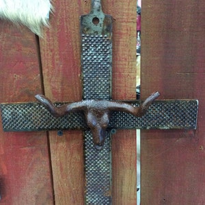 Rasp Cross With Star, Star With Concho or Steer Head Western Decor ...