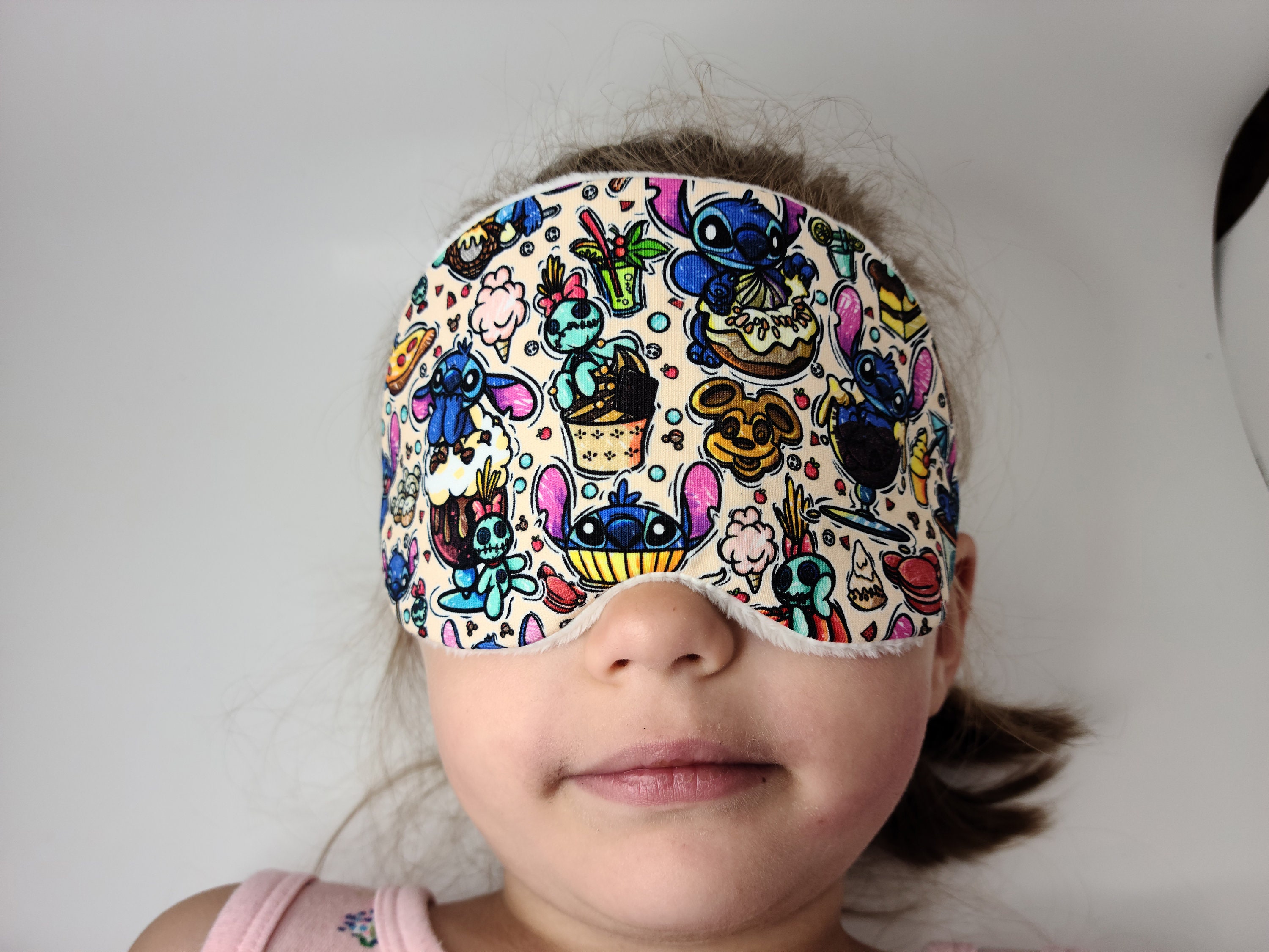 Disney Stitch Sleep Mask Children Sleep Mask Travel Mask | Etsy