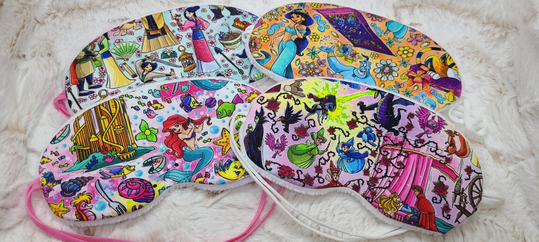 Disney Princess Sleep Mask, Childrens Sleep Mask, Eye Mask, Aura ...