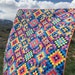 Modern Quilt Pattern - "world Tour" - One Block, Seven Colors, Two ...