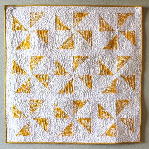 Modern Quilt Pattern split Pinwheels Baby - Etsy