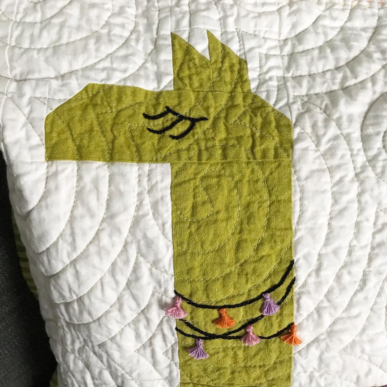 Llamarama - Quilt and Cushion Cover Pattern, Whimsical, Three ...