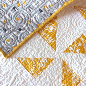 Modern Quilt Pattern - "split Pinwheels" - Baby Quilt to King Quilt ...