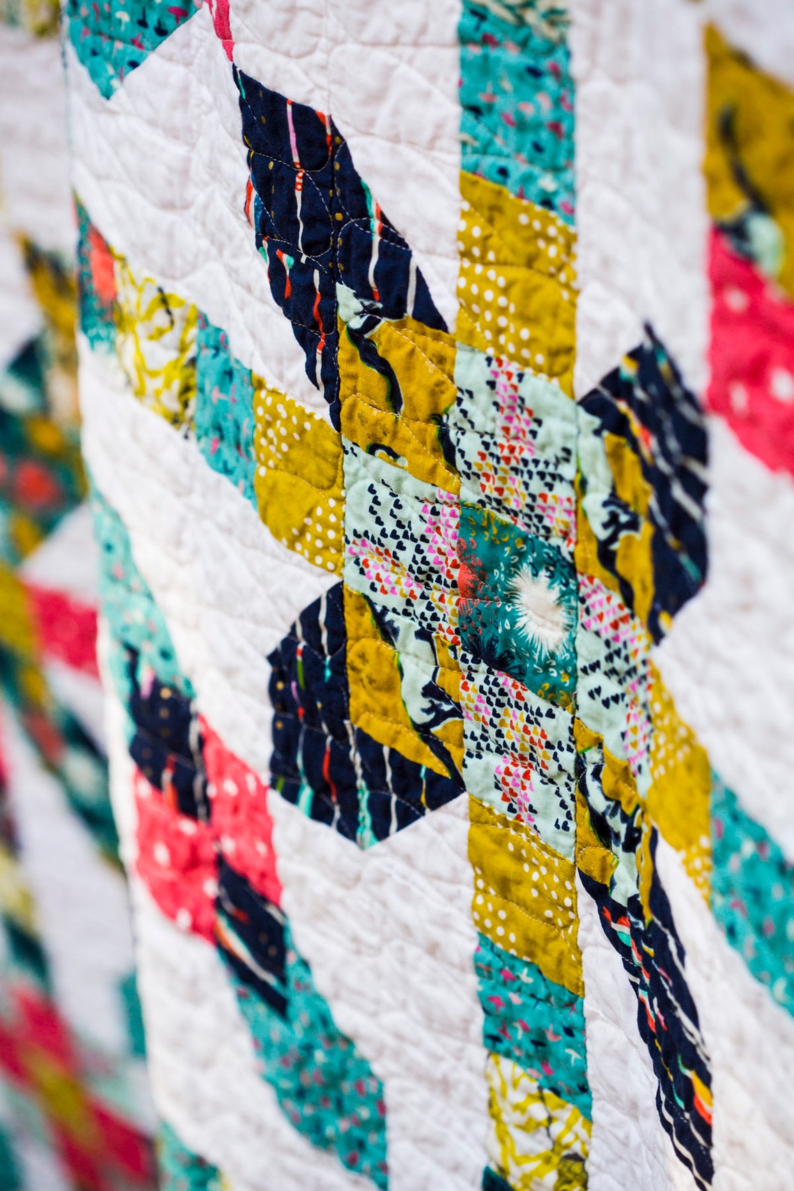 Modern Quilt Pattern - "city Girl" - a Modern Take on the Farmer's ...