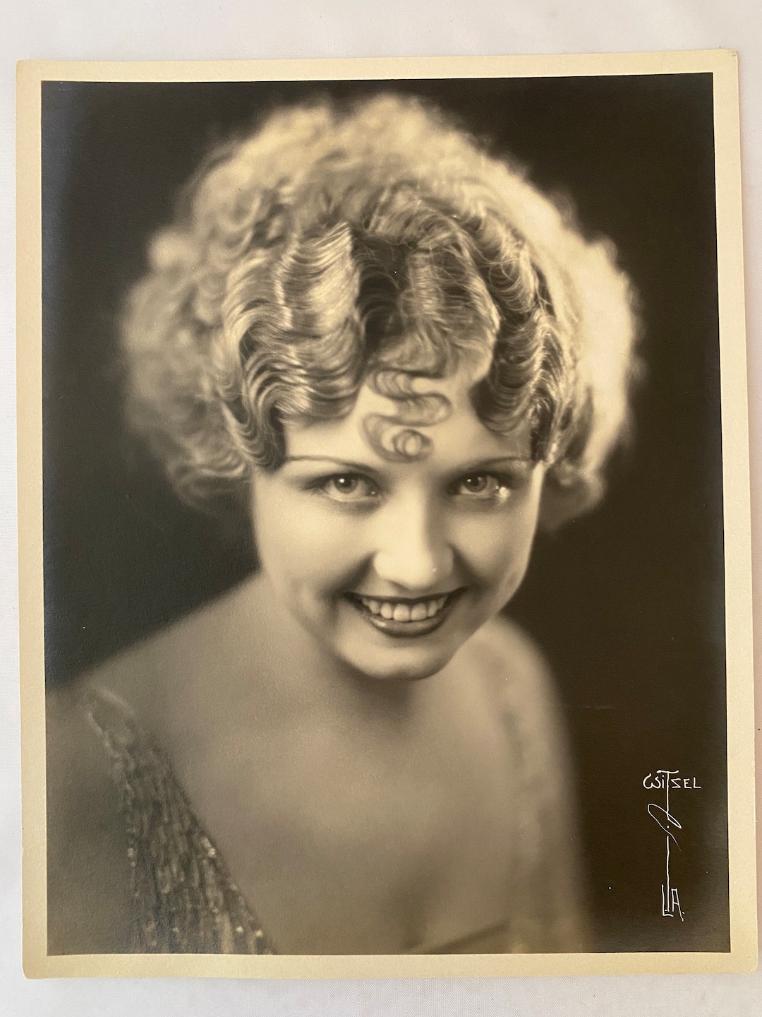 1920's Photo of Anita Page by Albert Witzel Photography: Signed Witzel ...