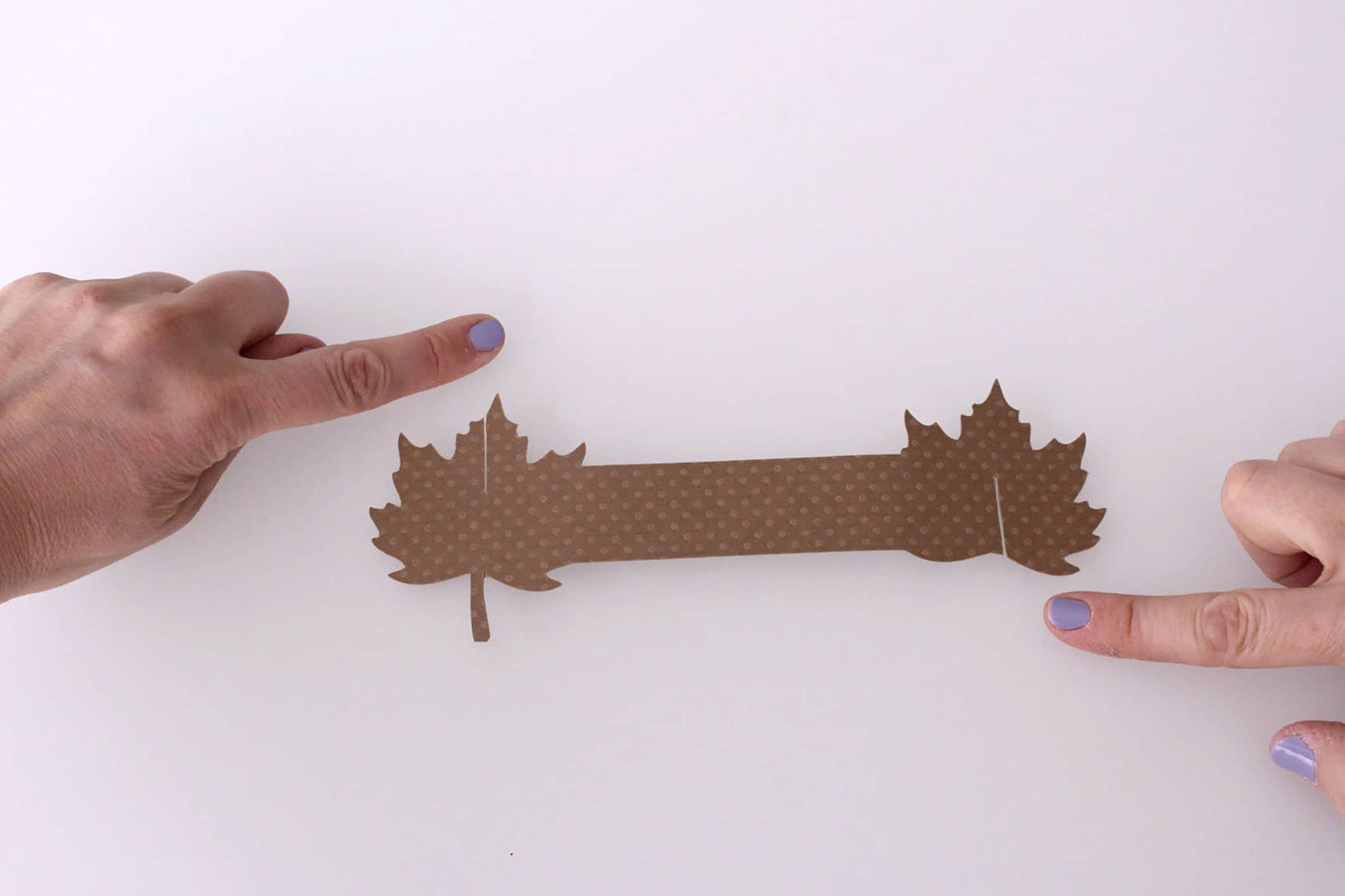 Leaf Paper Napkin Ring Template Maple Leaf SVG / PDF Files - Etsy