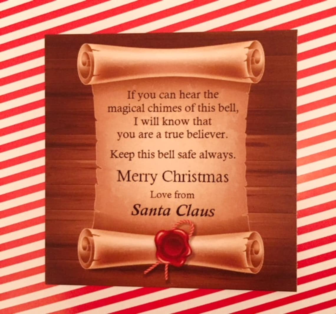 POLAR EXPRESS BELL first Gift of Christmas Inc. | Etsy UK