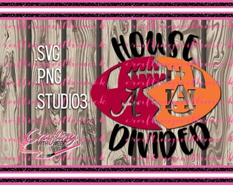 House divided svg | Etsy