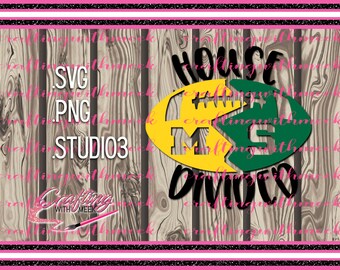 House divided svg | Etsy