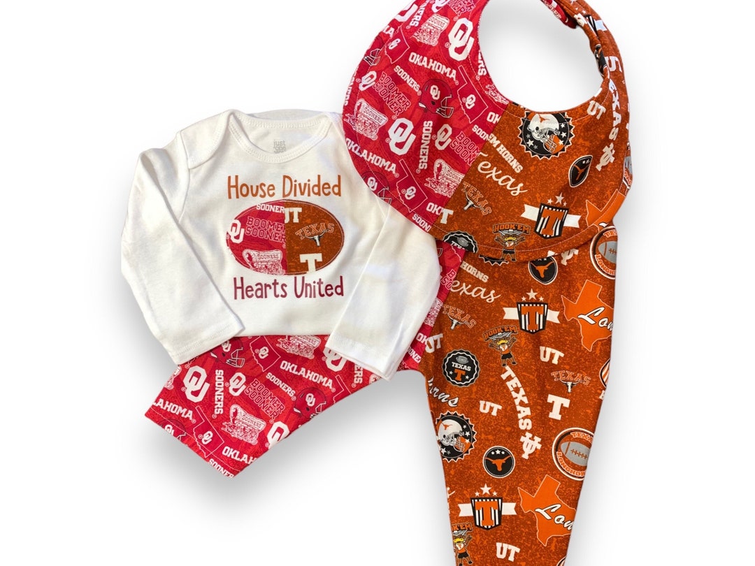 House Divided Baby House Divided Hearts United Pants or - Etsy