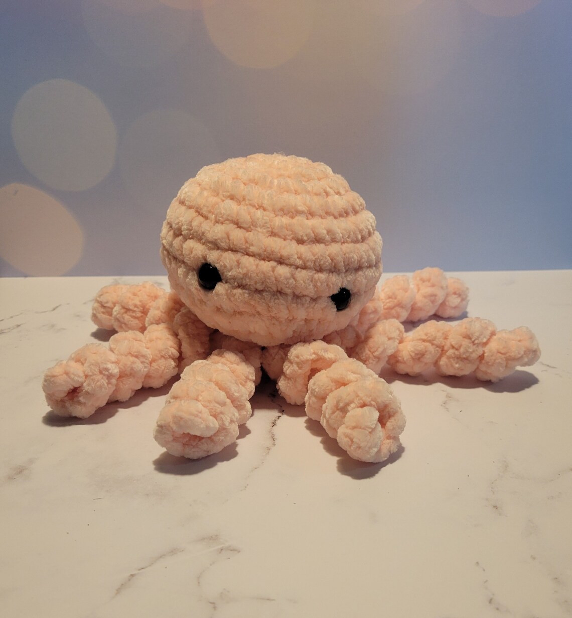No Sew Crochet Octopus Plushie Pattern Easy Beginner Plush - Etsy