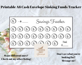 Printable A6 US Coin Savings Tracker Sheet - Etsy