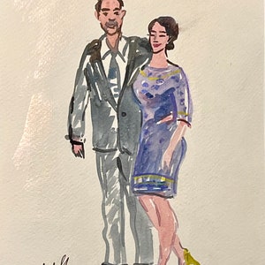 LIVE GUEST PORTRAIT, Wedding Sketching, Live Wedding Painter, Fashion ...