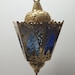 Vintage North African Islamic Ceiling Hanging Light, Bright Brass, H 30 ...
