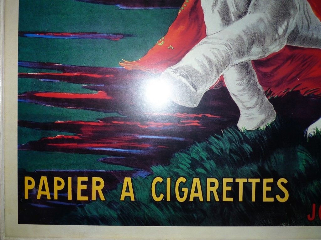 Vintage French Poster for Cigarettes, Je Ne Fume Que LE NIL, VGC, 50 X ...