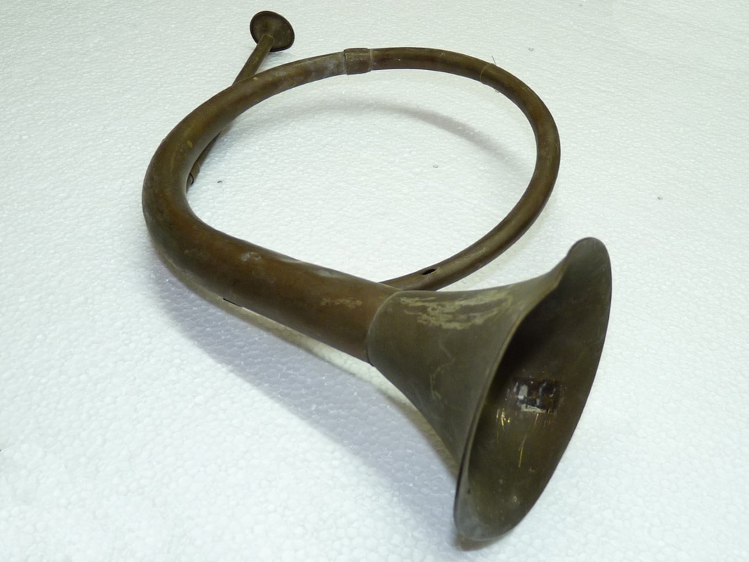 Antique Brass Musical Instrument Natural Horn, Span 37 Cm - Etsy