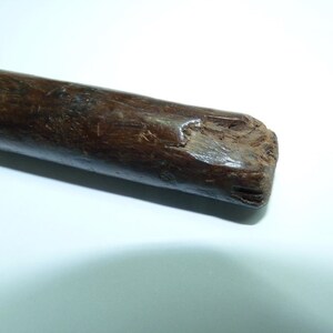 Antique African Hand-carved Wooden Staff Walking Stick, Animal and ...