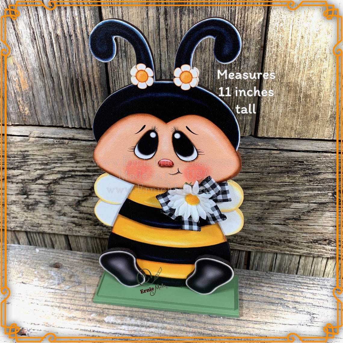 Bee Decoration, Cute Bee for Tabletop, Mantle, Shelf, Kitchen Island ...
