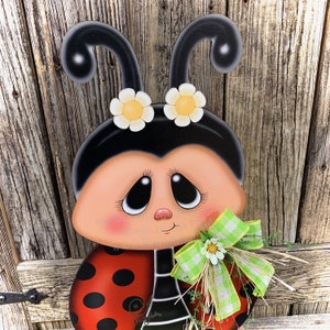 Ladybug Decoration, Ladybug Centerpiece, Ladybug Sign, Wooden Ladybug ...