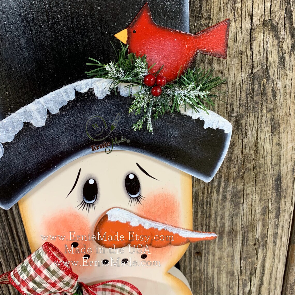 Snowman Door Hanger Snowman Porch Leaner Snowman Decoration - Etsy