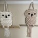 Crochet Owl Wall Hanging - Etsy