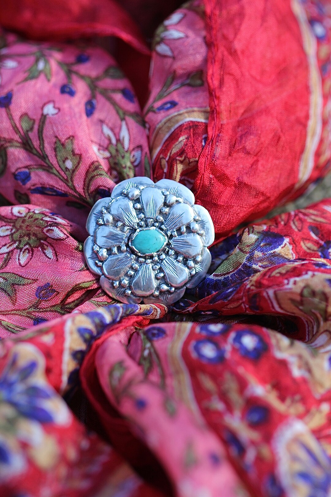 Western Concha Style Wild Rag/scarf Slide. Handcrafted in Sterling ...