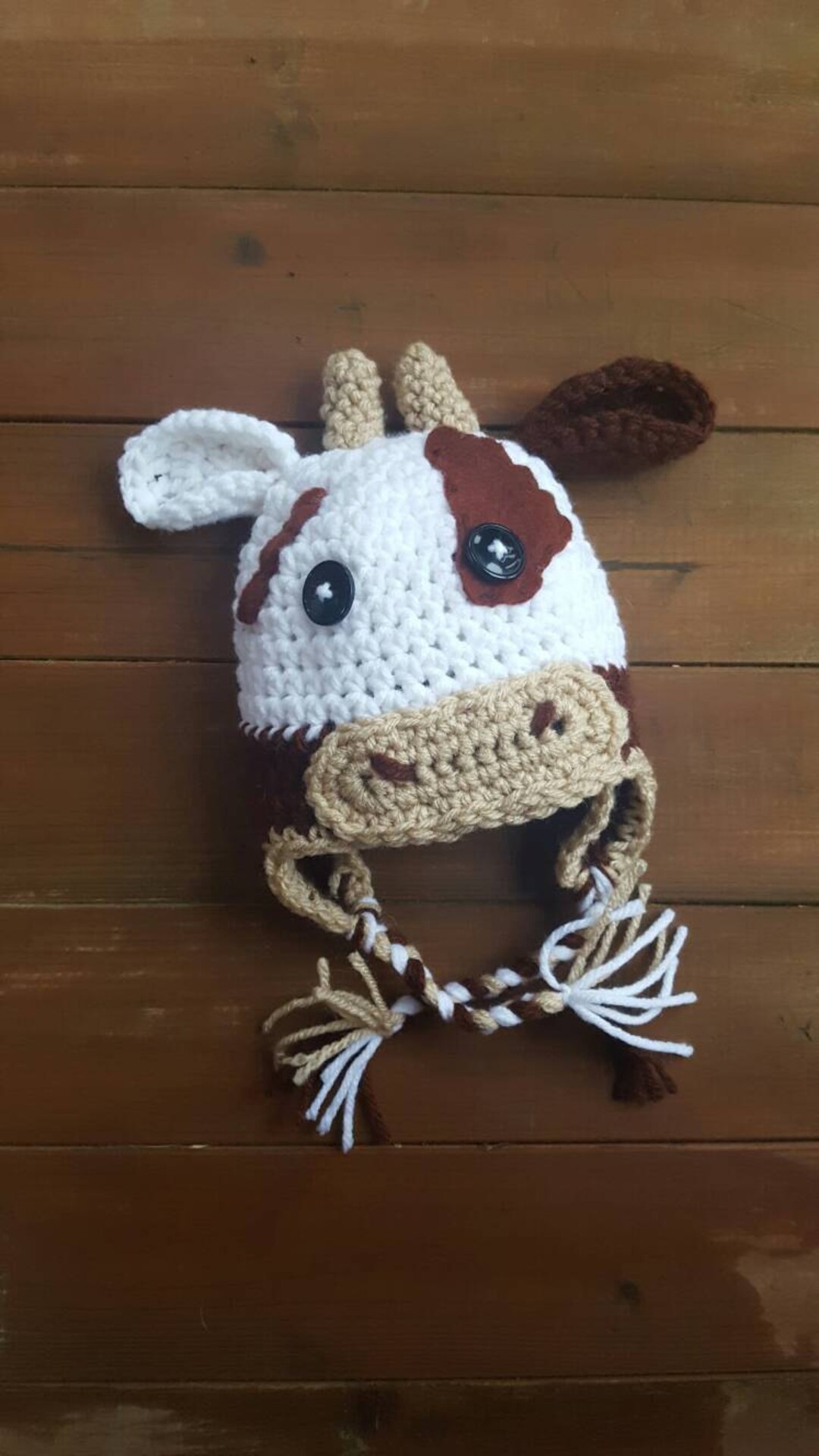 Cow Hat, Baby Cow Photo Prop, Crochet Cow, Calf Hat, Country Hat ...