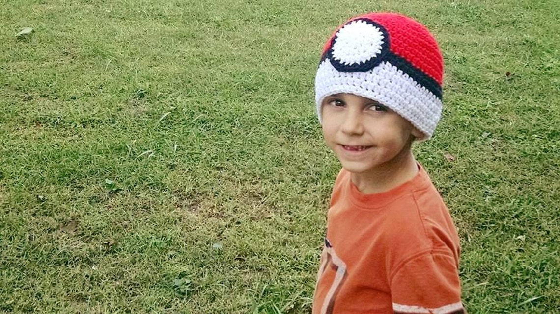 Crochet Pokemon Pokeball Hat, Pokemon Hat, Pokeball Hat, Child Winter ...