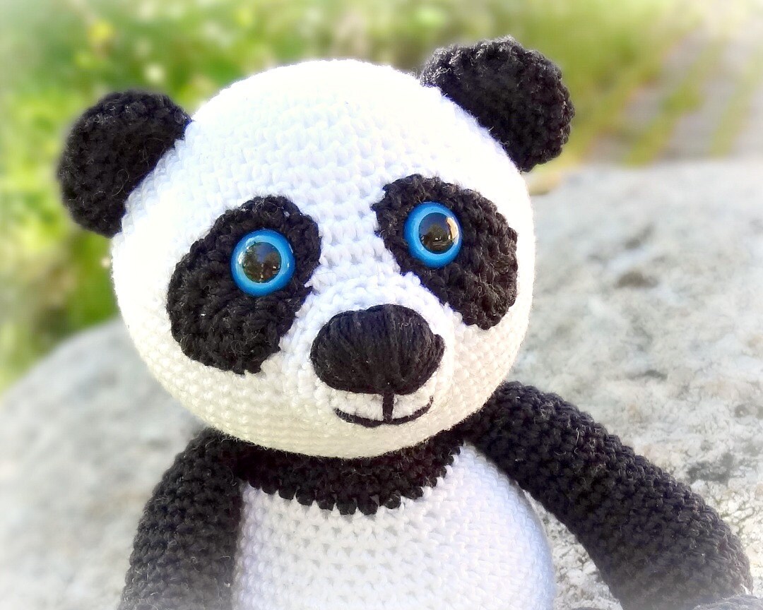 PATRON - Panda (crochet, amigurumi) - en anglais - Etsy France