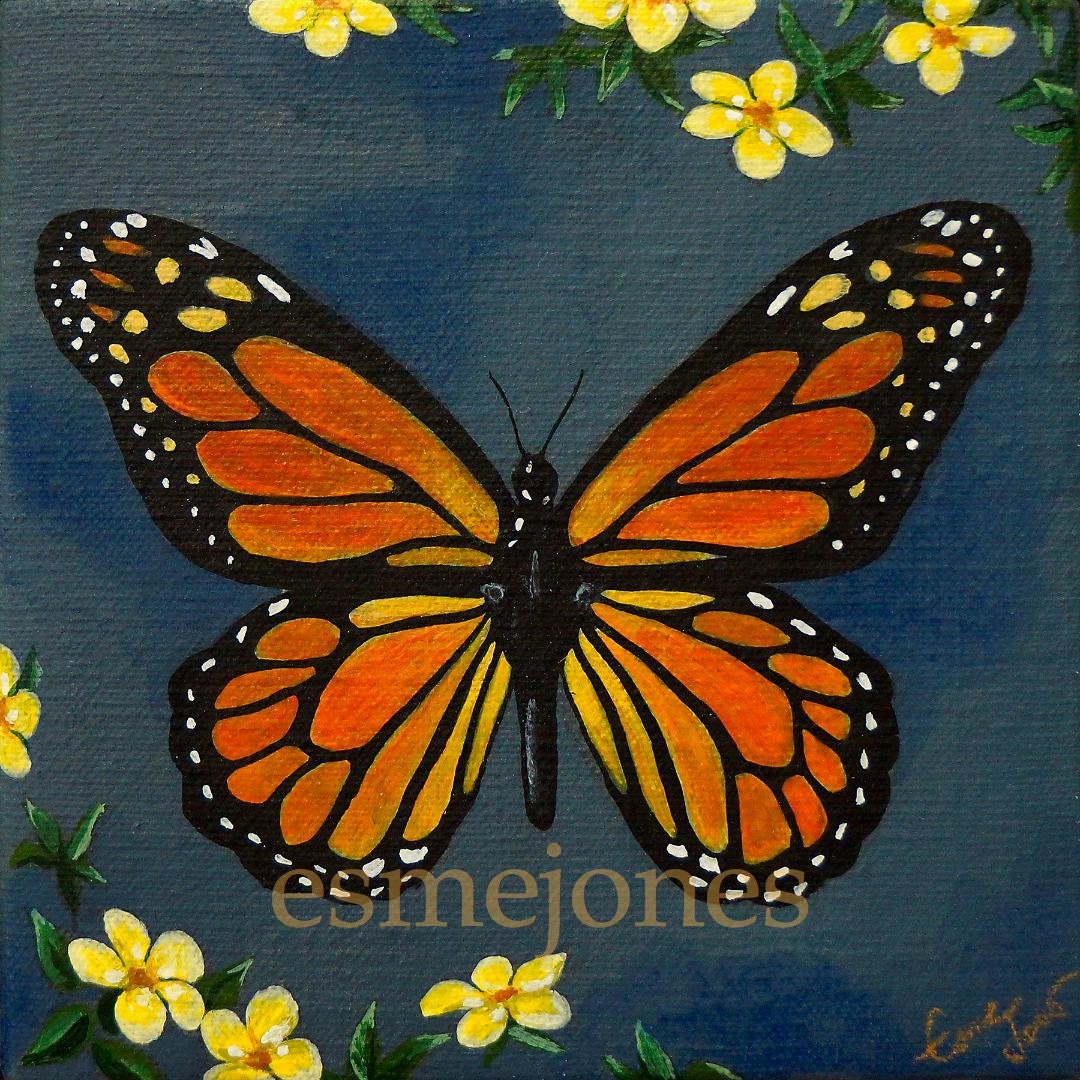 Monarch- Archival Paper Print - Etsy